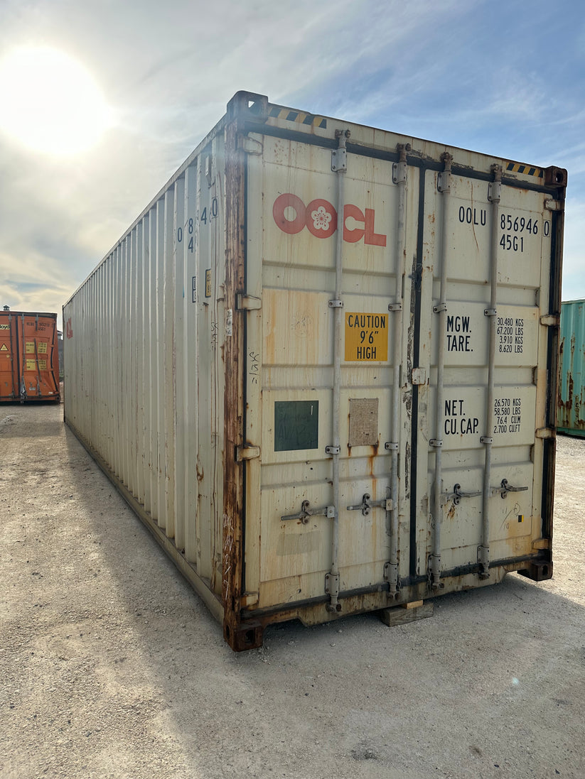 40' High Cube Cargo Worthy Container – Xtreme Custom Containers
