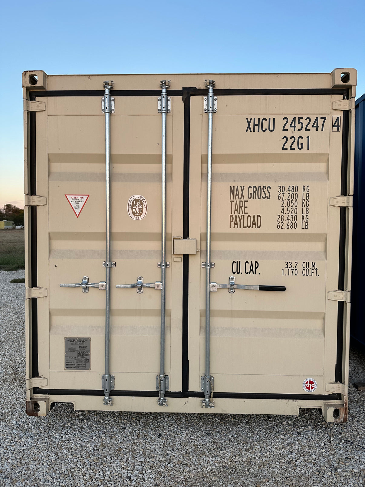 20' Standard New One Shipping Container – Xtreme Custom Containers