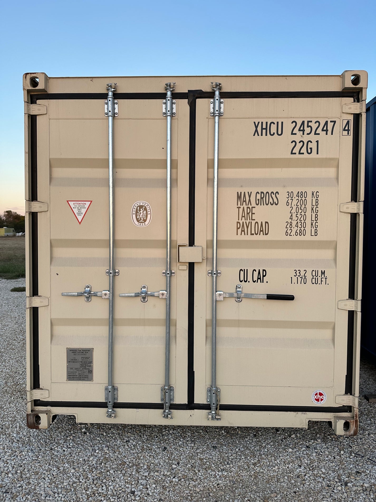 20' Standard New One Shipping Container – Xtreme Custom Containers